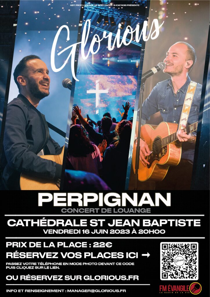 Concert groupe GLORIOUS • FM Evangile 66